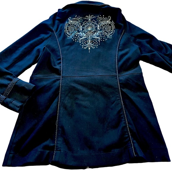 Ethyl | Jackets & Coats | Ethyl Sparkly Design Jacket | Poshmark